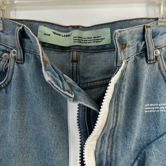 Off-White | Skirts | Jeans Skirt Off White | Poshmark